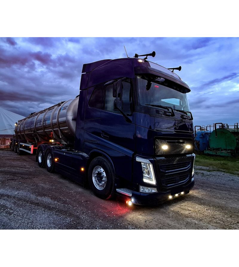 Double burner - Diodhuset - Omnius - 5" - 12.6cm - Clear