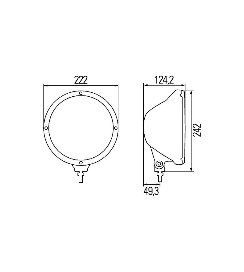 Hella Rallye 3003 Chrome LED - 1F8 009 797-431 - Lights...