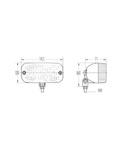 Original Hella (Talmu) - 2XD 964 296-131 - Lights & Styling
