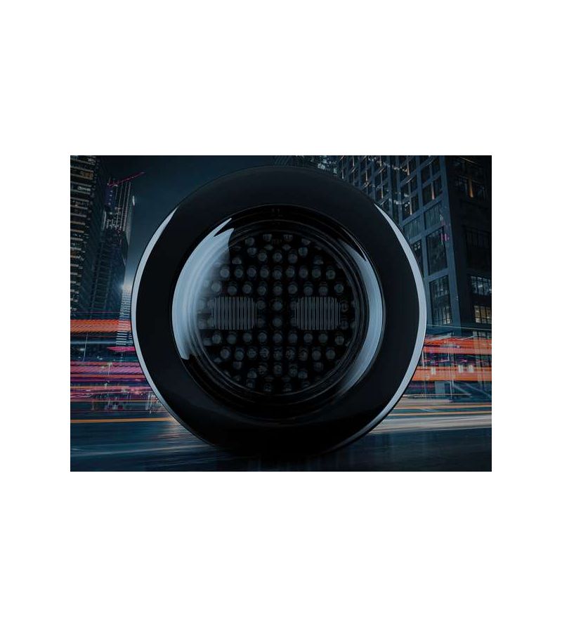 Tail light - Strands - IZE Dark Knight - Round - 15cm