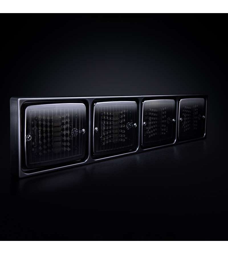 Mounting - Strands - IZE Rear Light Frame 4x - Square - 60cm