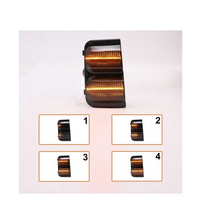 Indicator - L&S - Mirror - LED - Dynamic indicator - Set