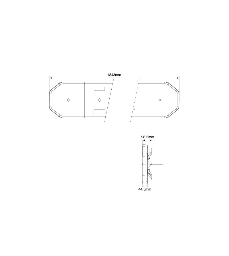 Blitzlicht-Balken - 247 Lighting - Apollo - Full LED