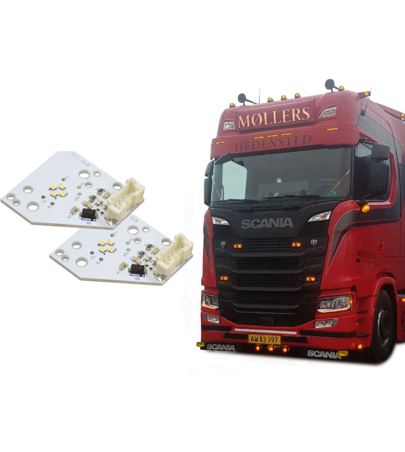 Daytime running lights - Matronics - Warm white - 24V