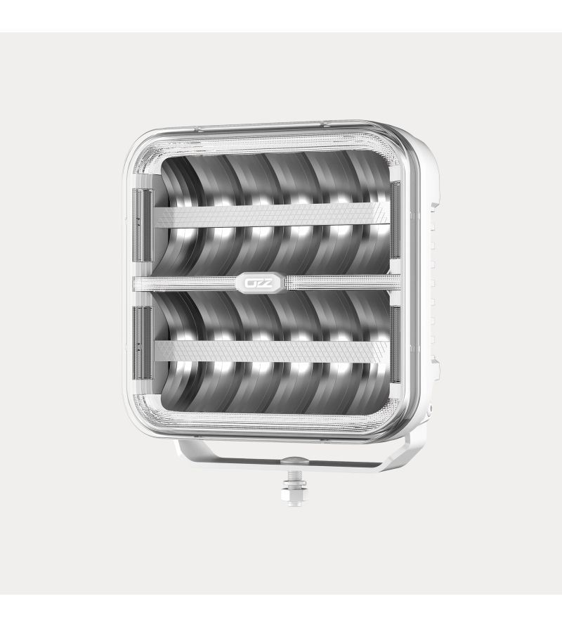 Driving light - OZZ - SQR 9 - 8.3" - 21cm - White - Smoke...