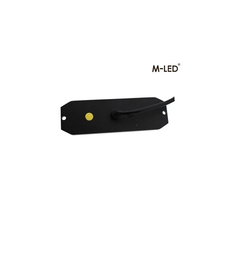 Warning light - M-Led - Halo - 5.1" - 12.9cm - Smoke