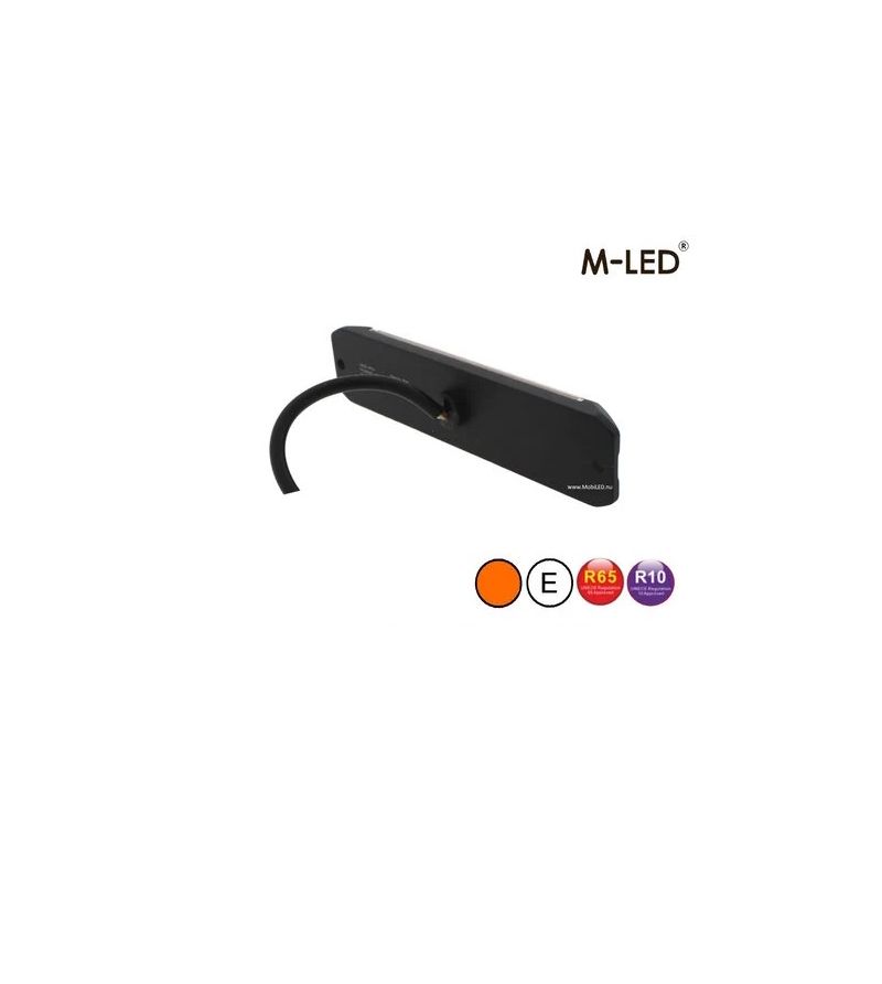 Warning light - M-Led - Dynamic - 5.3" - 13.4cm - Smoke