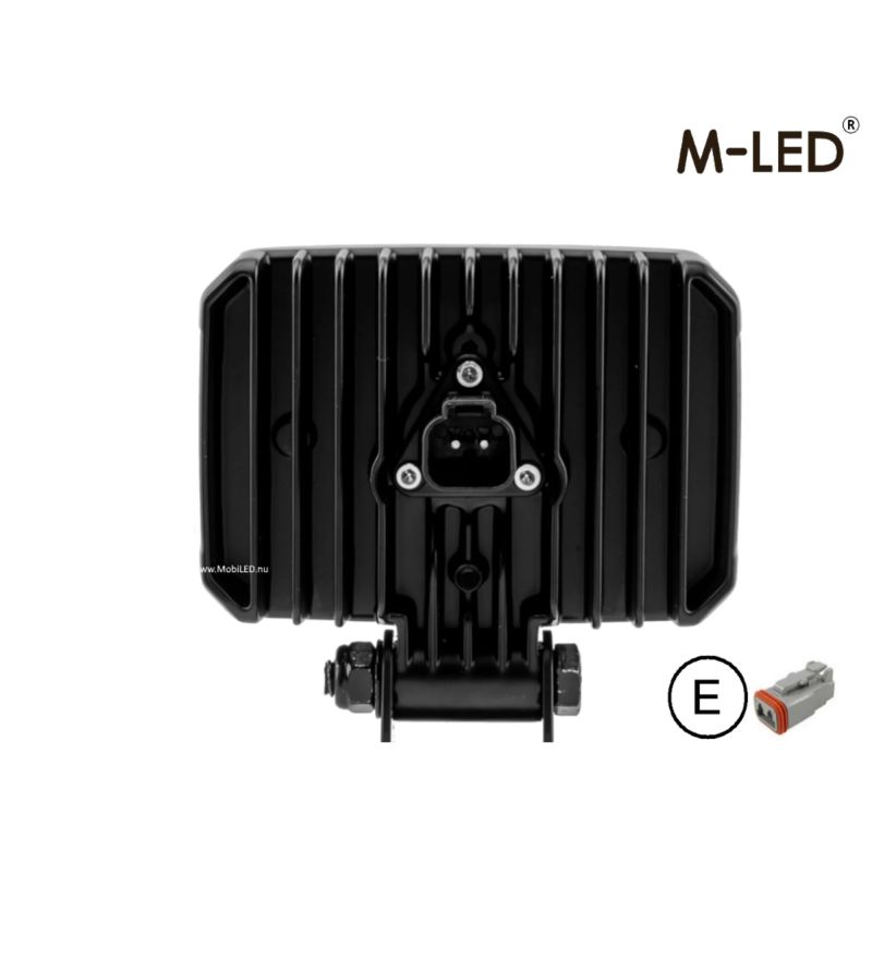 Werklamp - M-Led - Black Edge - 5.3" - 10.8cm - Work / Scene