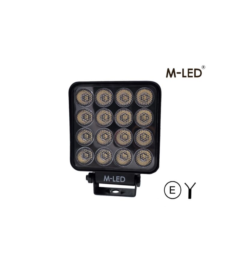 Arbetsbelysning - M-Led - 4.3" - 10.9cm - Dark Look - Work...