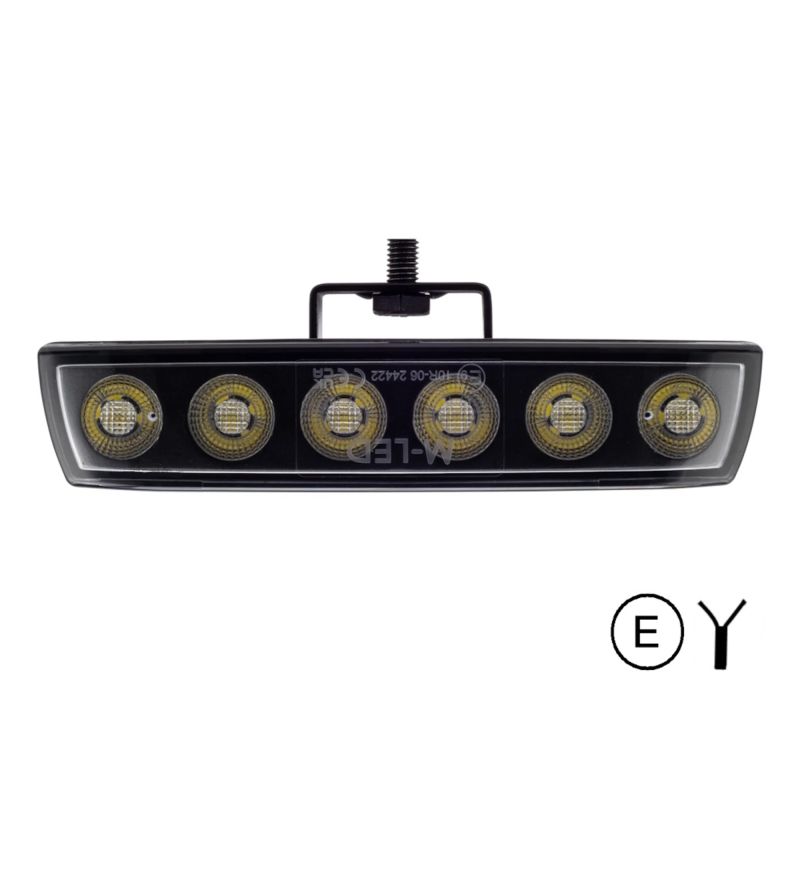Arbetsbelysning - M-Led - Black Edge - 6.7" - 17.1cm