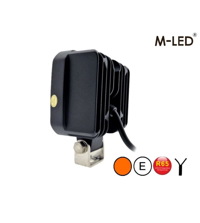Work light - M-Led - Combi - 3.9" - 10cm - White/Amber - 1...