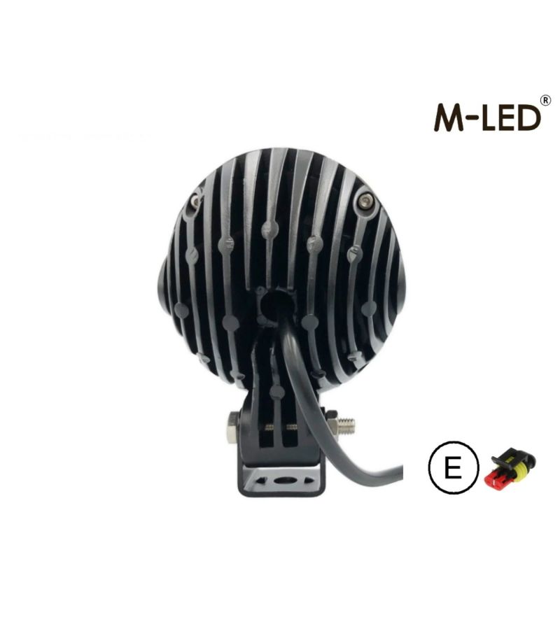 Work light - M-Led - 4.3" - 11cm - Grey - Work / Scene