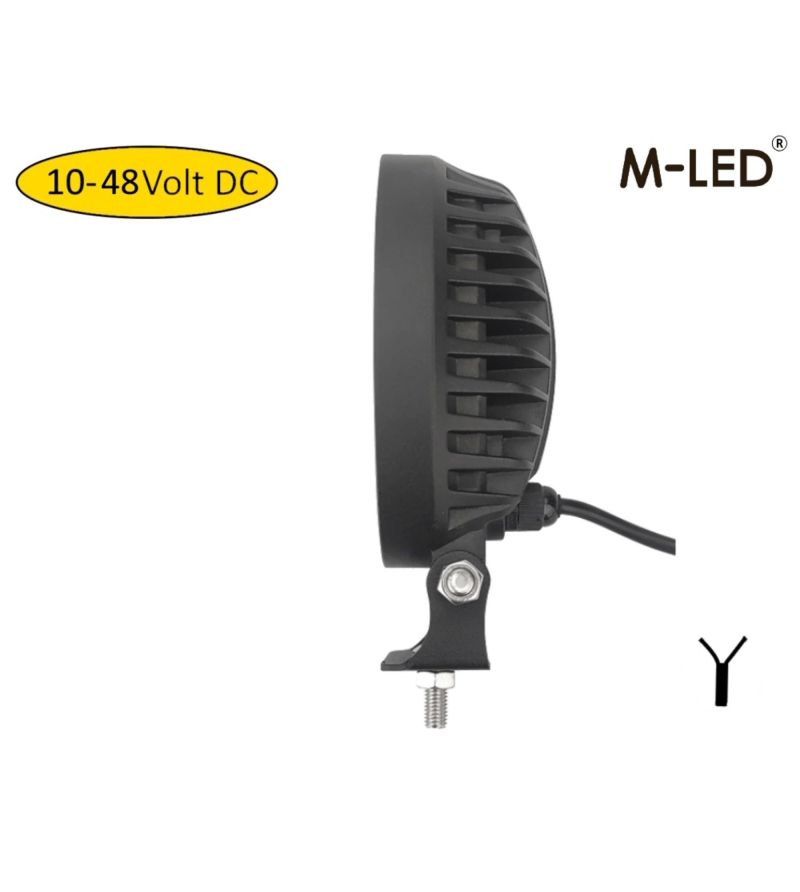 Arbeitsbeleuchtung - M-Led - 3.5" - 9cm - Top - Weiß/Amber...