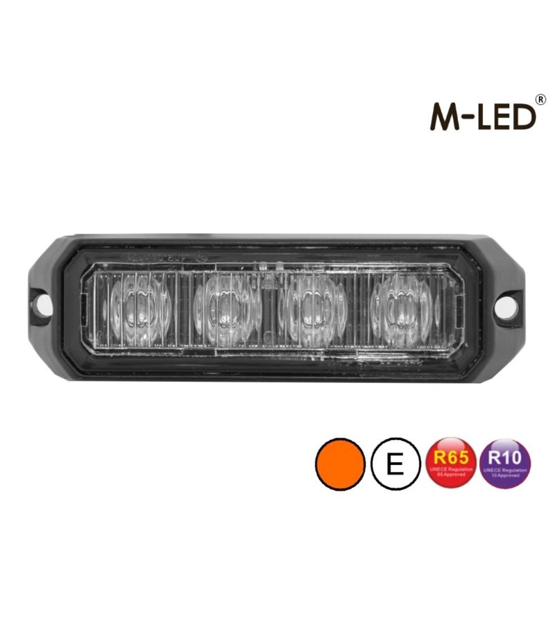 Warning light - M-Led - Pro 4 - Compact - 3.7" - 9.5cm