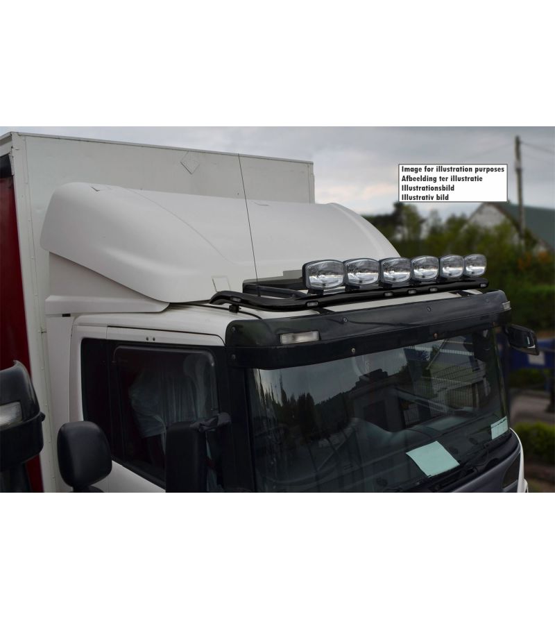 Roof bar - Bragan - 189 - 6 light mounts - Black - LED