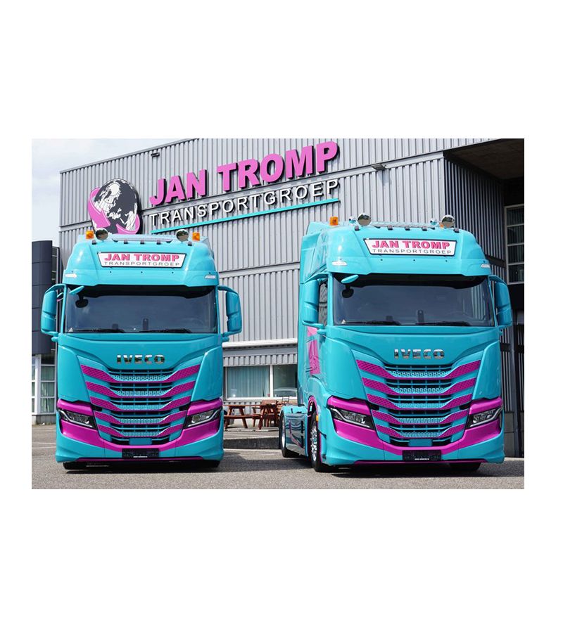 Ljusskylt - Nedking - Truck Sign Ultra Thin - Höjd 27.5cm...