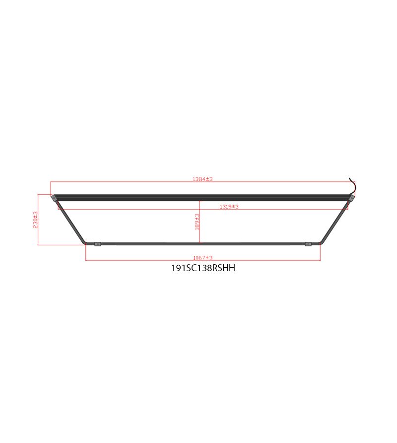 Light box - Nedking - Truck Sign Ultra Thin - Height 23cm...
