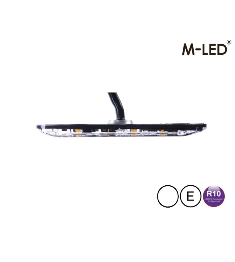 Warning light - M-Led - 3.9" - 9.8cm - Clear - Super thin...