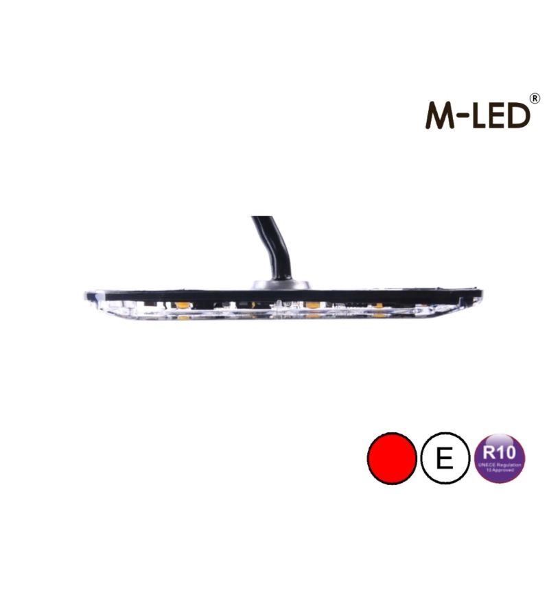 Warning light - M-Led - 3.9" - 9.8cm - Clear - Super thin...
