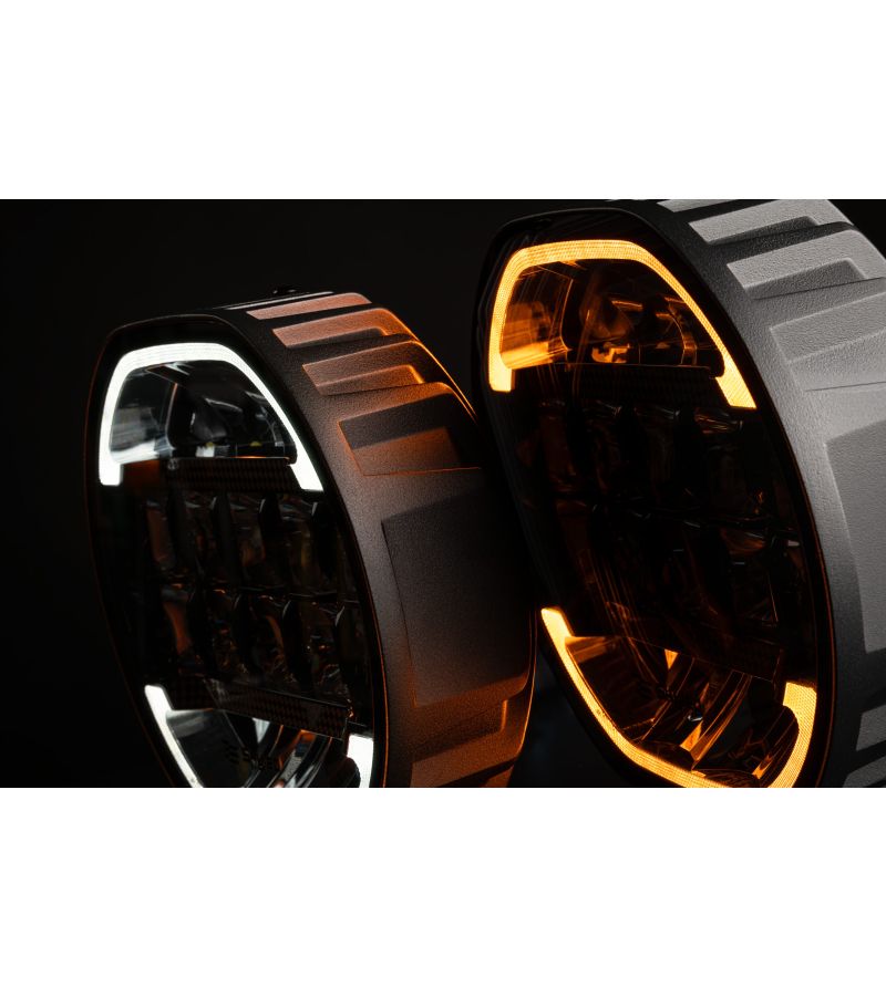 Driving light - Skyled - Scallop 9X - 8.7" - 22cm - Smoke...