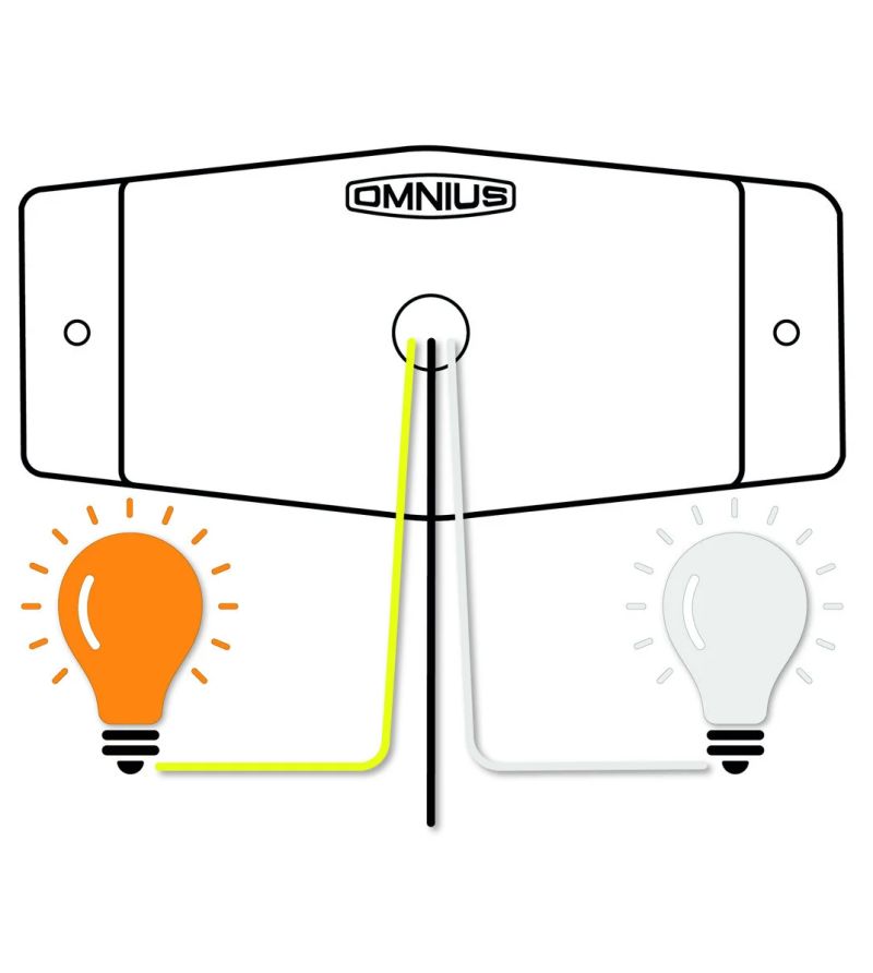 Dubbelbrander - Omnius - Dual Color - 5" - 12.6cm - Smoke...