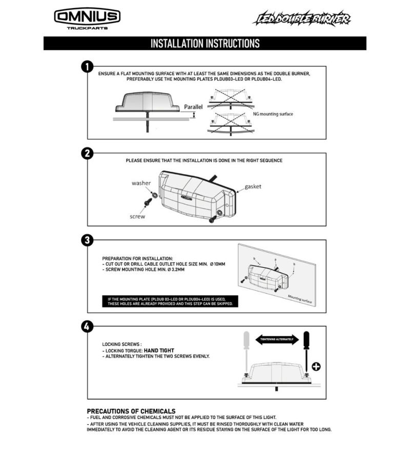 Dubbelbrander - Omnius - Dual Color - 5" - 12.6cm - Smoke...