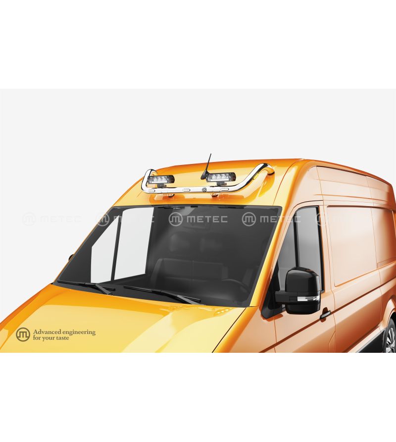 Roof bar - Metec - Top - 2 clamps - Prewired - LED - MAN...