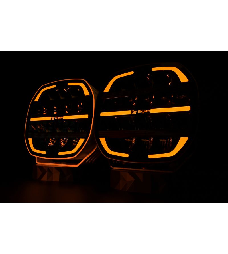 Driving light - Skyled - Maoi 9X - 8.7" - 22cm - White