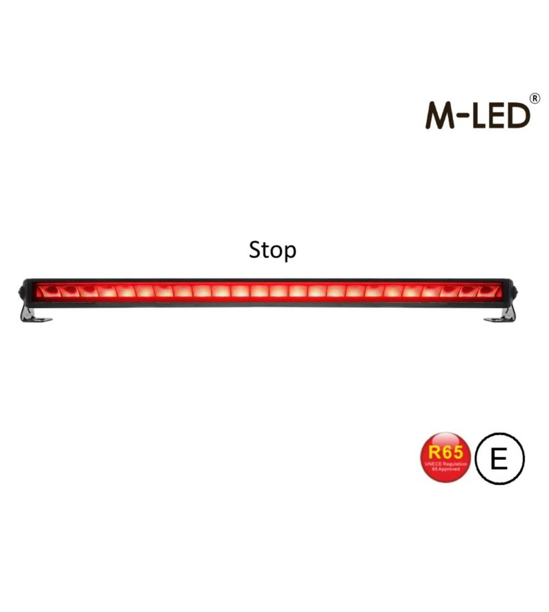 LED Light bar - M-Led - 33.1" - 84cm - White/Amber