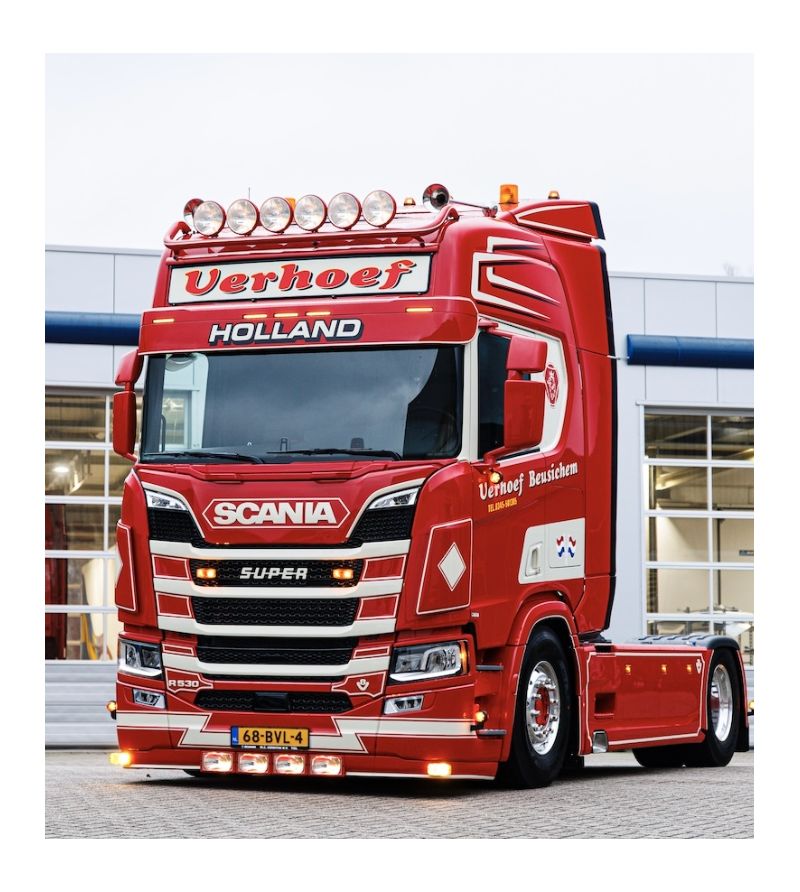 Driving light - Omnius - Retroline - Full LED - 8.5"